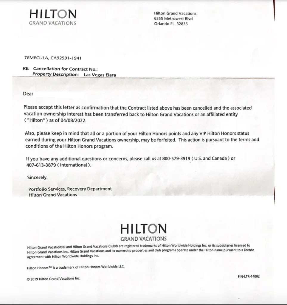 Proof of performance – Alpha Timeshare Consultants